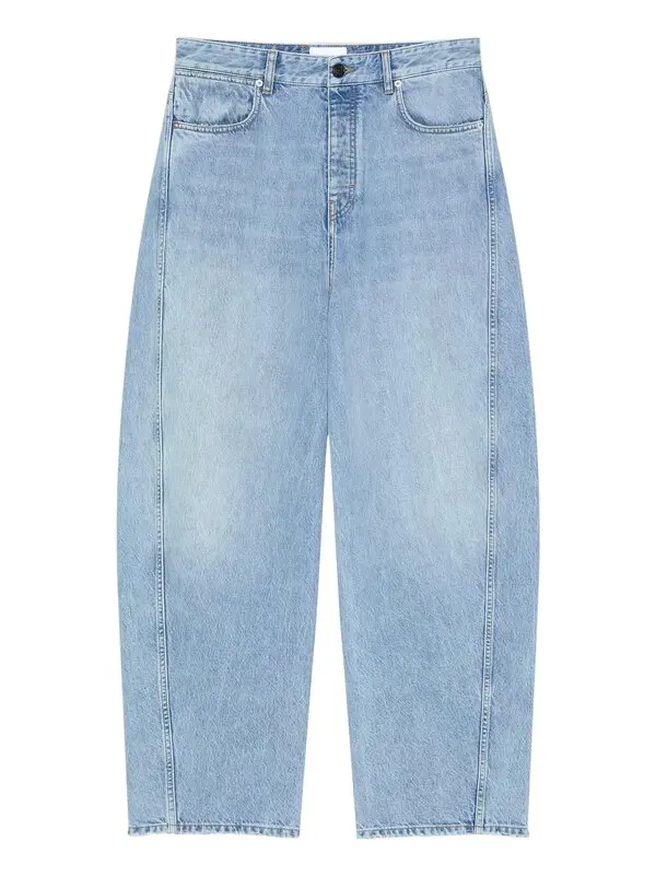 Givenchy Couture Seam Relaxed Fit Jeans - Light Blue