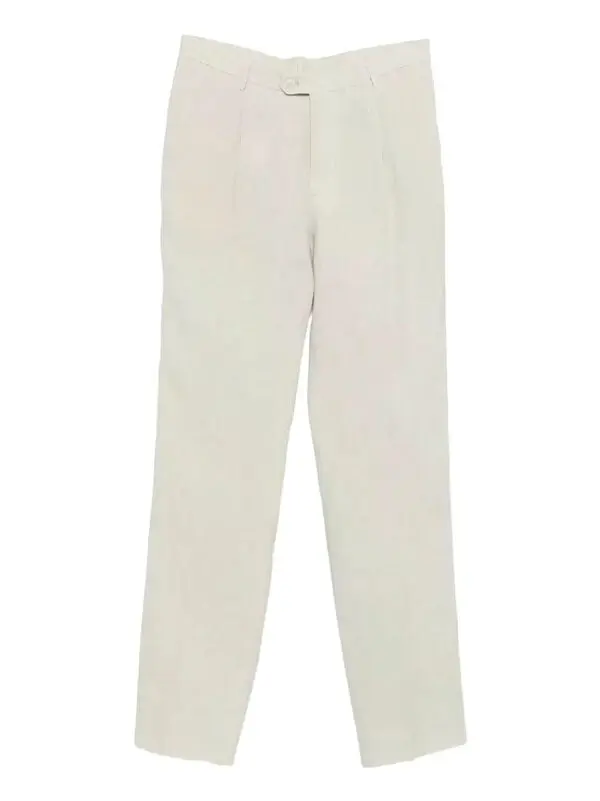 Etro Pleated Trousers - Neutrals