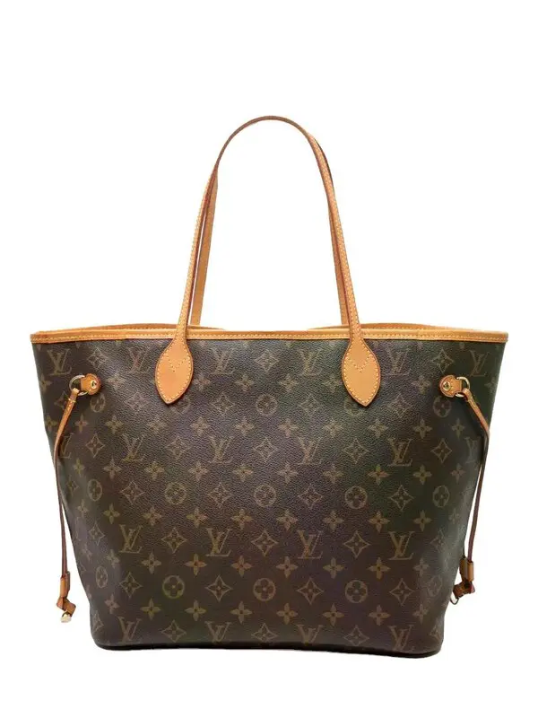 LOUIS VUITTON 2012 Monogram Neverfull Mm Tote Bag - Brown