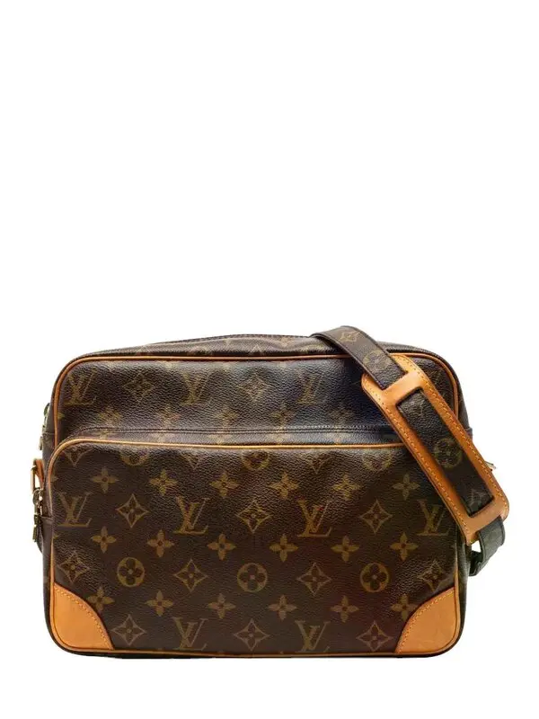 LOUIS VUITTON 2003 Monogram Nil Crossbody Bag - Brown