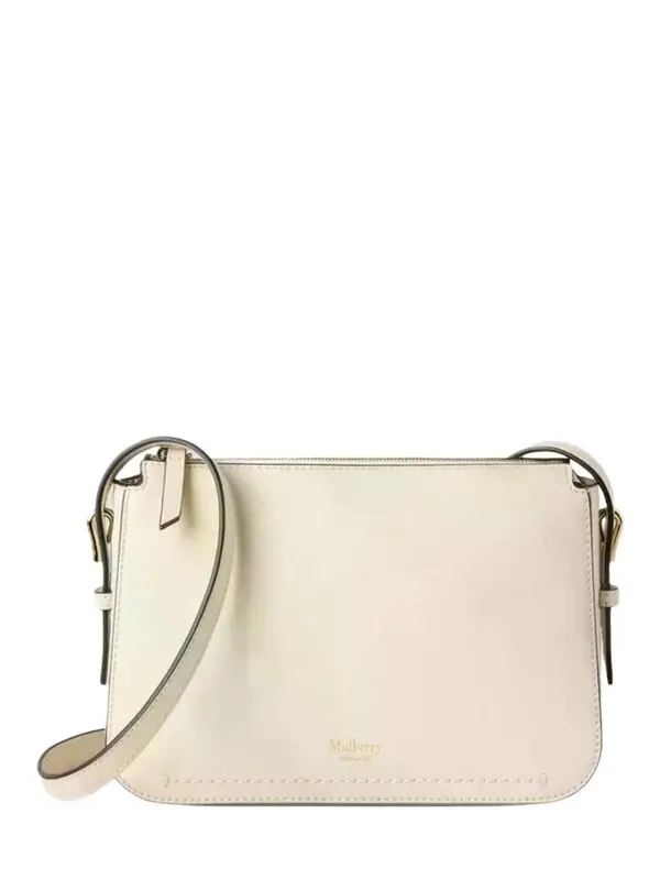 Mulberry Leather Crossbody Bag - Neutrals