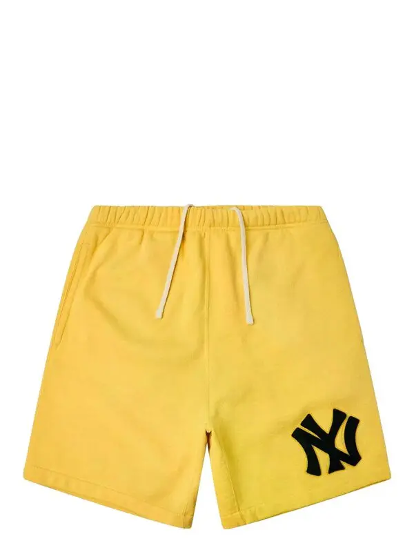 Polo Ralph Lauren Yankees Fleece Track Shorts - Yellow