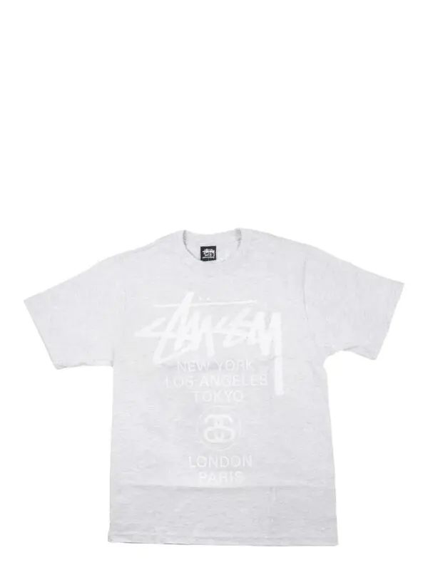 StÜssy World Tour T-shirt - Grey