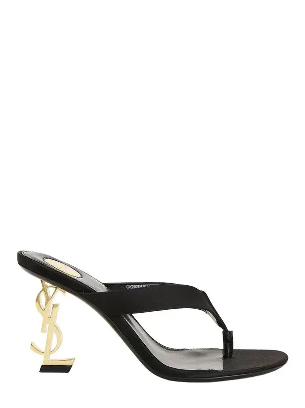 Saint Laurent Opyum Mule Sandal - Nero