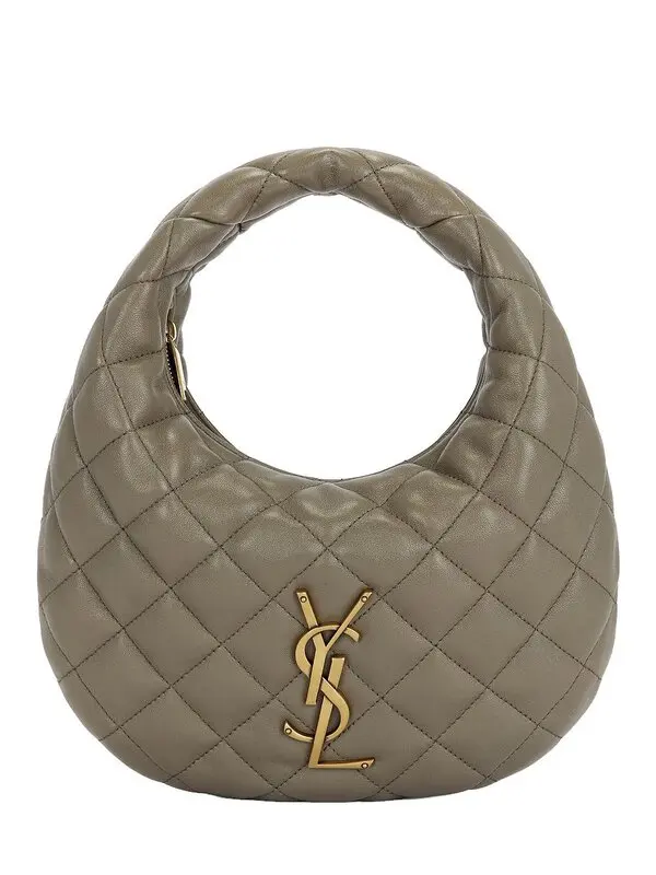 Saint Laurent Baby Icare Hobo Bag - Strong Moss