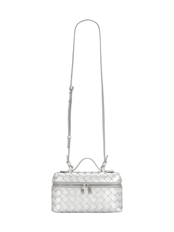 Bottega Veneta Bang Bang Vanity Bag - Silver