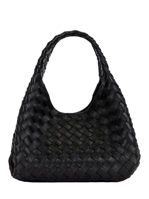 Bottega Veneta Small Campana Bag - Black & Muse Brass