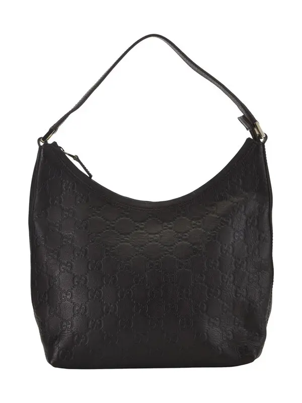 Gucci Guccissima Leather Hobo Bag - Brown