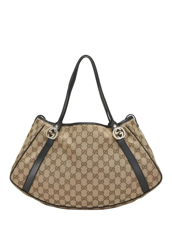 Gucci Original Gg Twins Tote - Black
