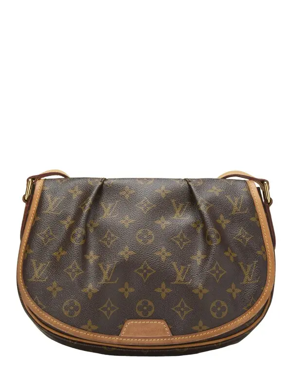 LOUIS VUITTON Monogram Menilmontant - Brown
