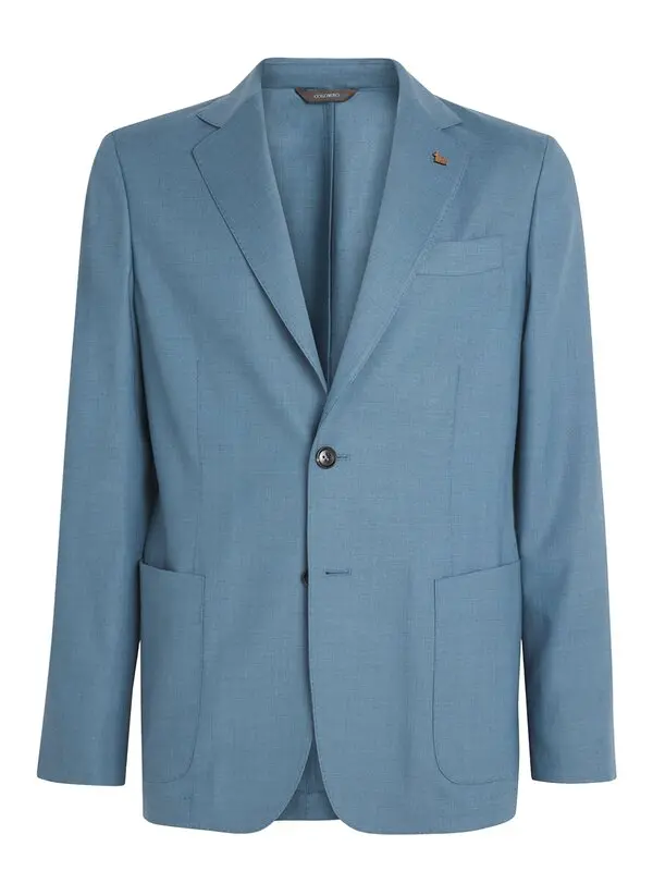 Colombo Cashmere Robert Blazer - Blue
