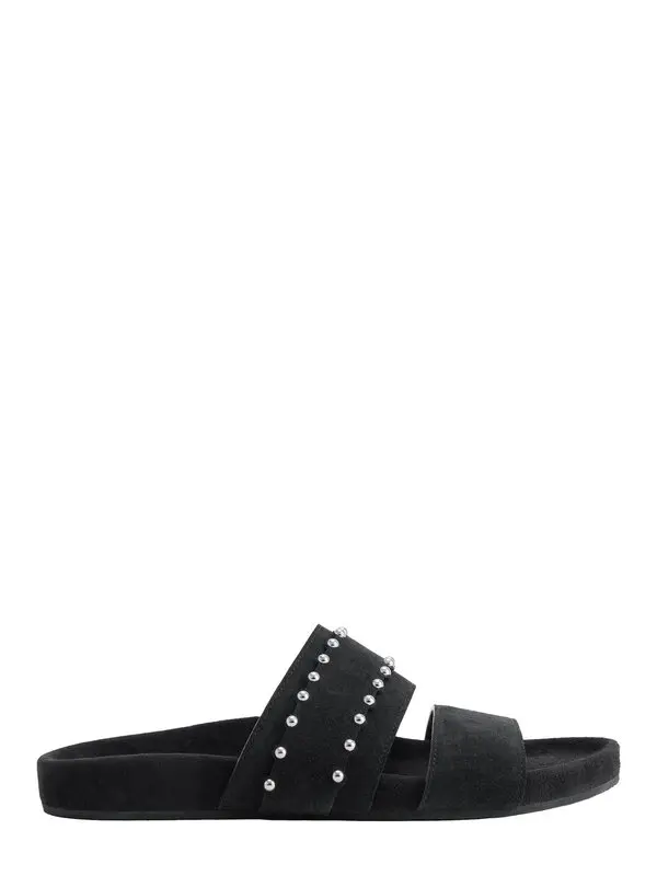 GIUSEPPE ZANOTTI Ryan Studded Sandals - Black