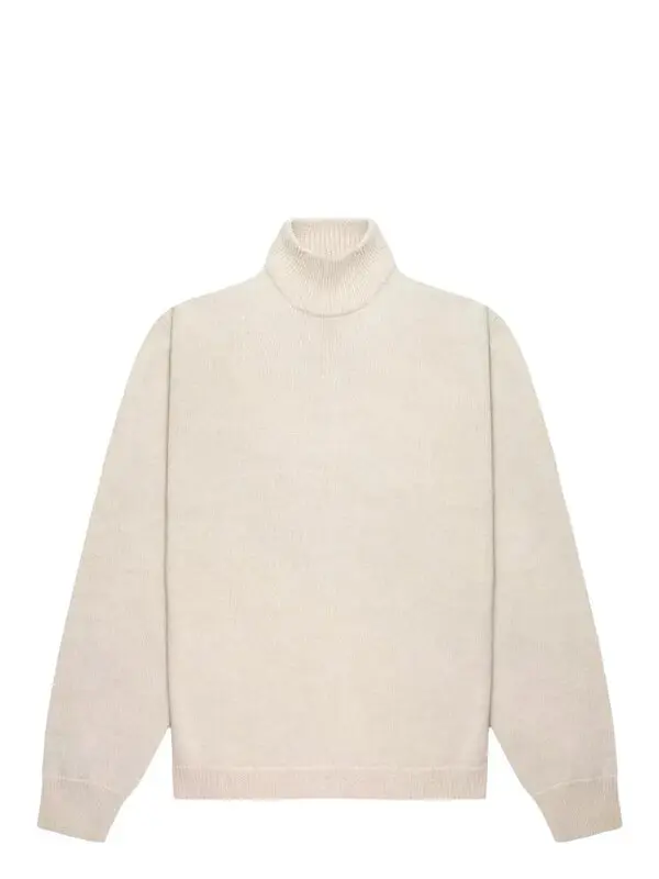 Place Of Ëlms Embroidered Turtleneck Sweater - Neutrals
