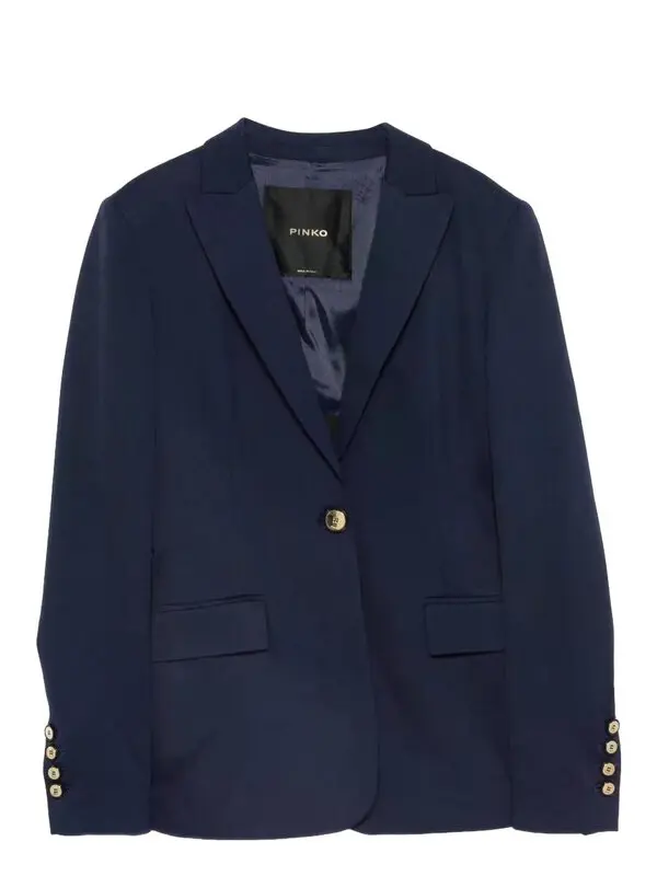 Pinko Flap-pocket Blazer - Blue