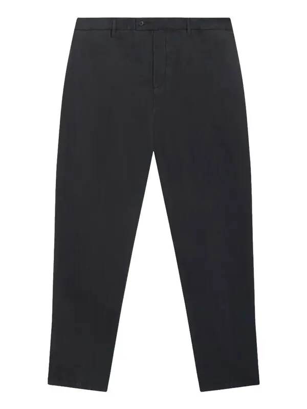 DONDUP Flat-front Trousers - Black