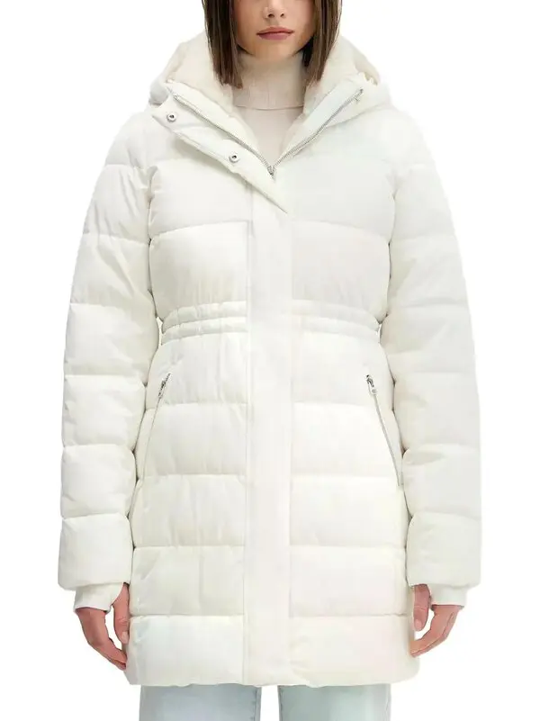 Hollister Hooded Puffer Coat - Neutrals