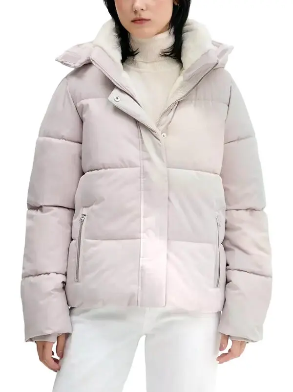 Hollister Padded Hooded Jacket - Pink