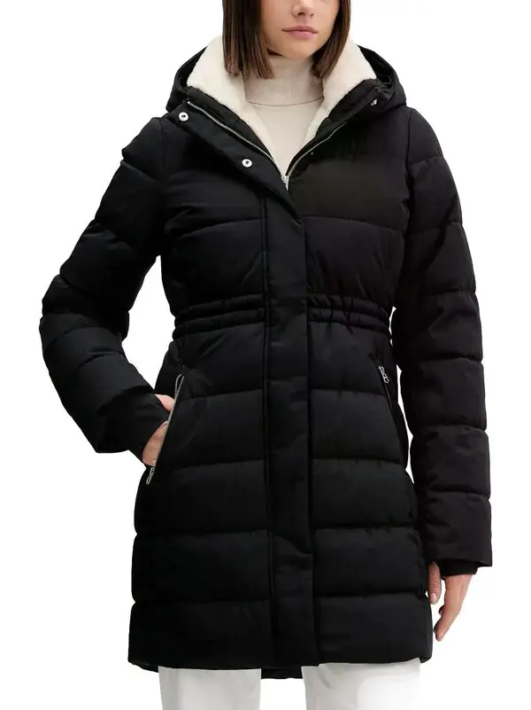 Hollister Puffer Coat - Black