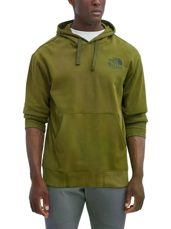 The North Face Logo-print Hoodie - Green