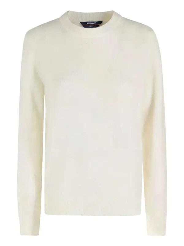 K-WAY Clarisse Ribbed Sweater - Neutrals