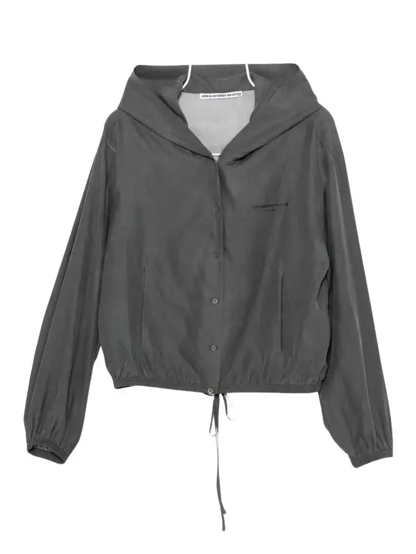 Alexander Wang Buttoned Oversized Jacket - Grey