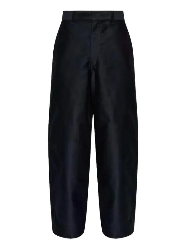 LEMAIRE Button Pocket Trousers - Black