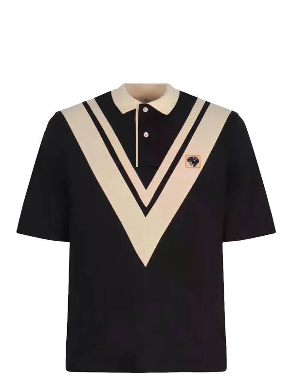 Valentino Garavani Short-sleeves Polo Shirt - Black