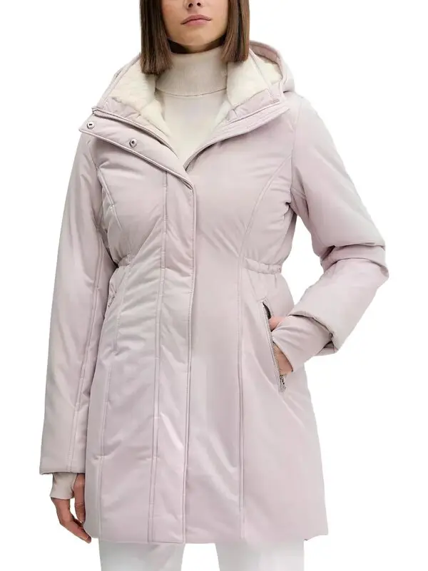Hollister Hooded Padded Coat - Pink