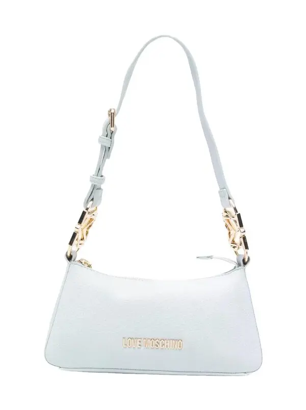 Moschino Logo-detail Shoulder Bag - Blue