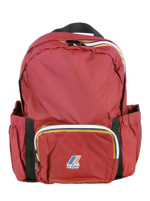 K-WAY Michel Zip-up Backpack - Red