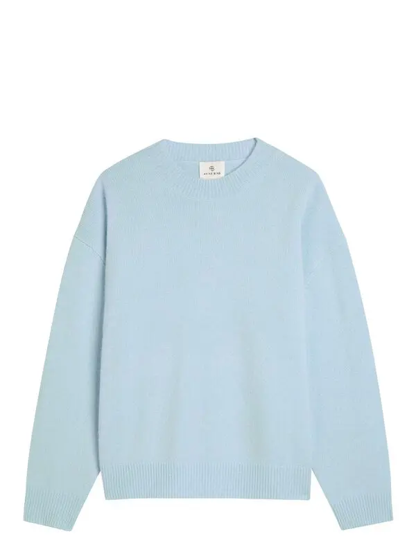 ANINE BING Lee Cashmere Jumper - Light Blue