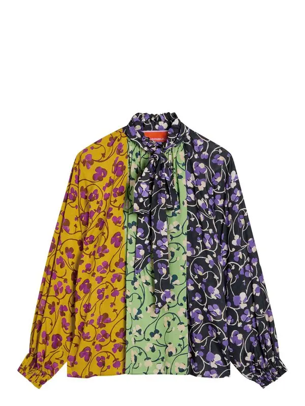 La DoubleJ Cerere Printed Blouse - Yellow