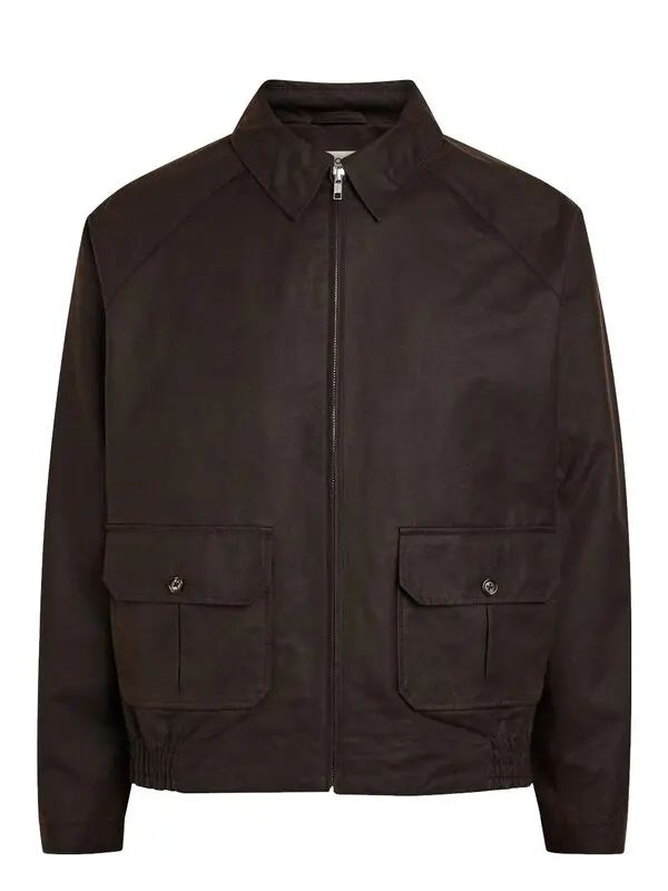 BODE Waxed Cotton Jacket - Brown