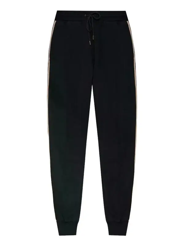 Paul Smith Side-stripe Track Pants - Black