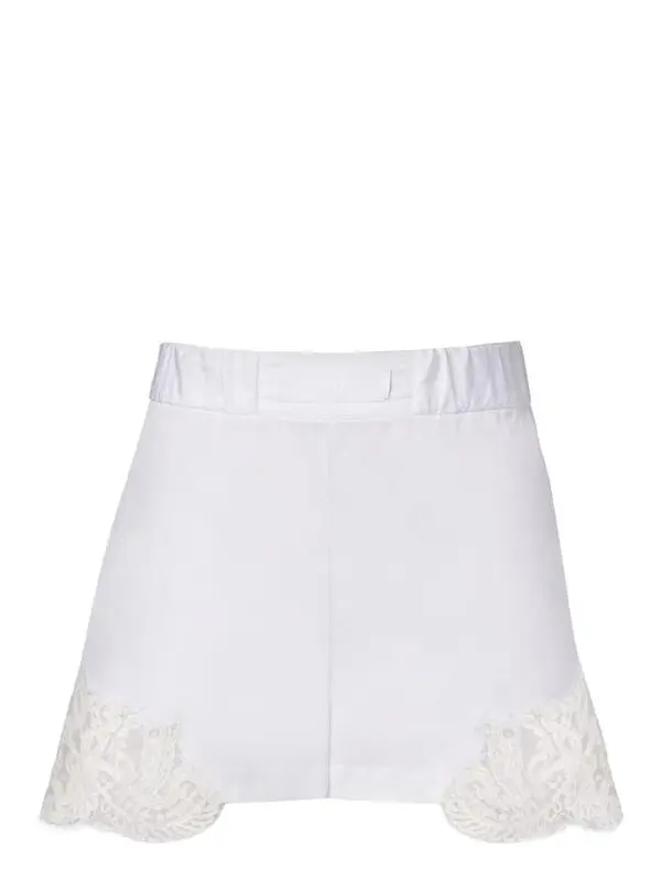 Versace Denim Shorts - White
