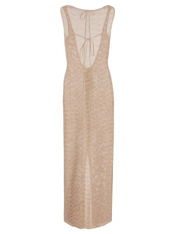 BANANHOT Corin Maxi Dress - Beige