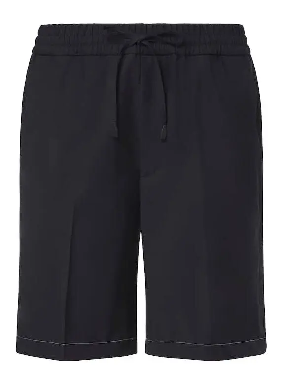 Brioni Wool Shorts - Blue