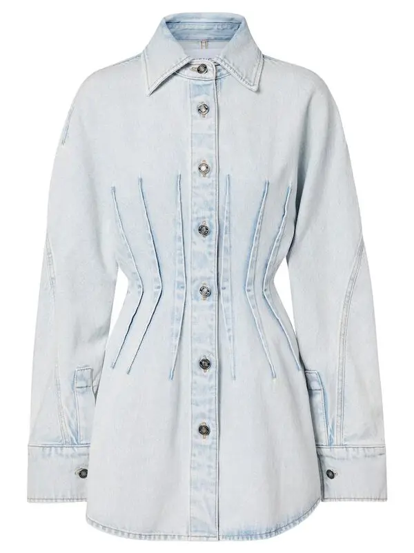Givenchy Denim Minidress - Blue