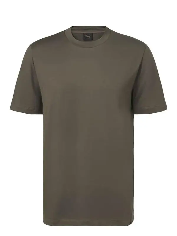 Brioni Cotton Jersey T-shirt - Green