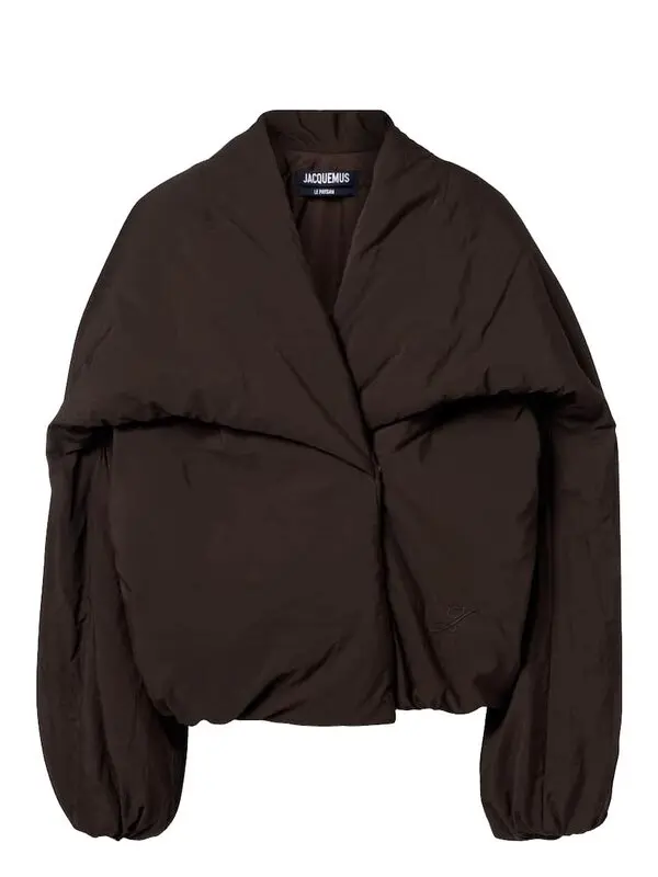 Jacquemus Chale Bomber Jacket - Brown