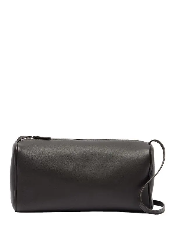 THE ROW 90s Leather Shoulder Bag - Brown