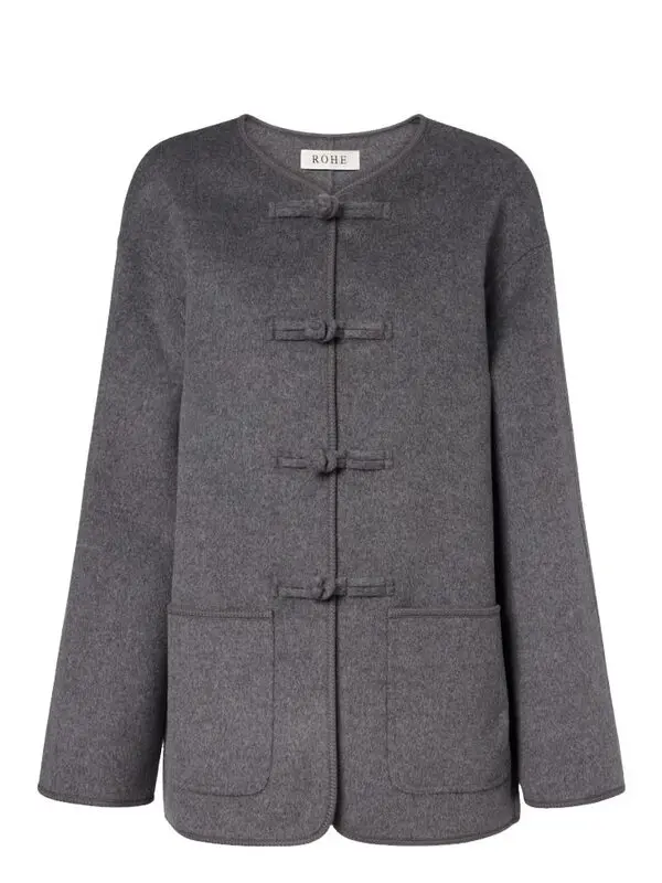 RÓHE Wool And Cashmere Jacket - Grey