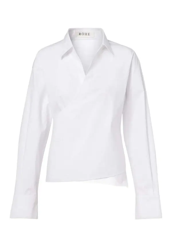 RÓHE Cotton Shirt - White