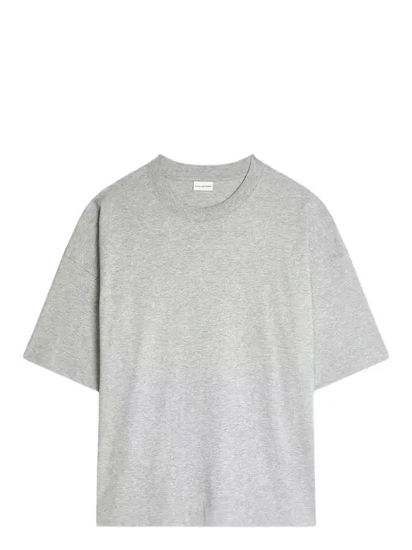 Dries Van Noten Oversized Cotton T-shirt - Grey
