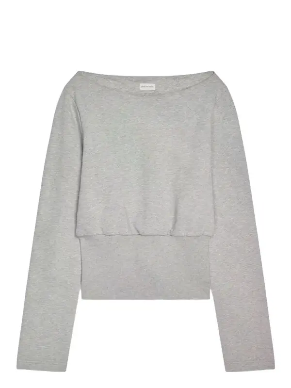 Dries Van Noten Boat-neck Sweater - Grey