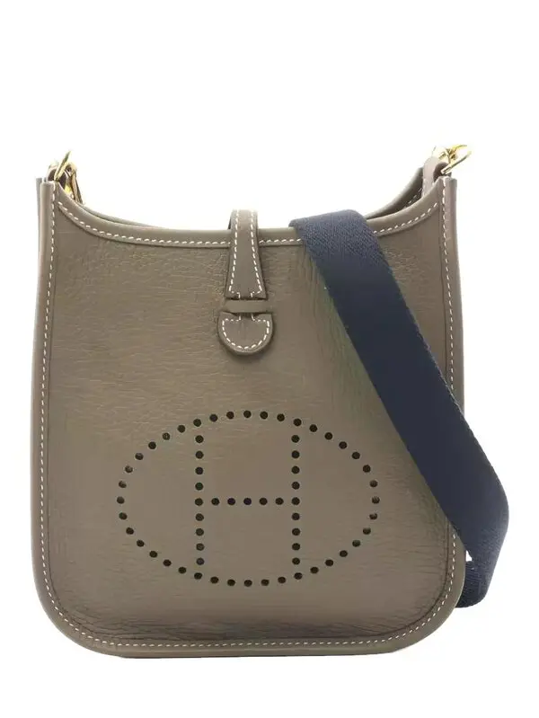 Hermès Evelyn Leather Crossbody Bag - Neutrals