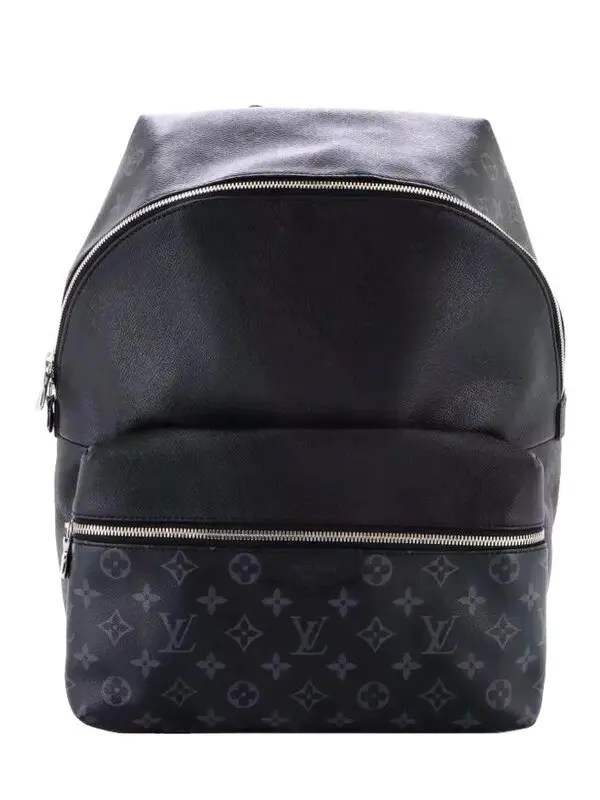 LOUIS VUITTON Discovery Monogram Taigarama Pm Backpack - Black
