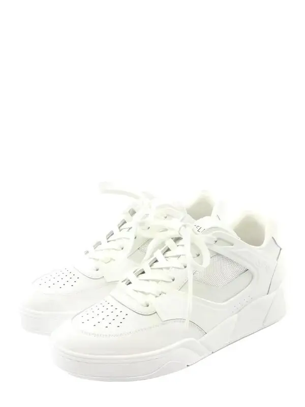 Celine Leather Ct-09 Sneakers - White