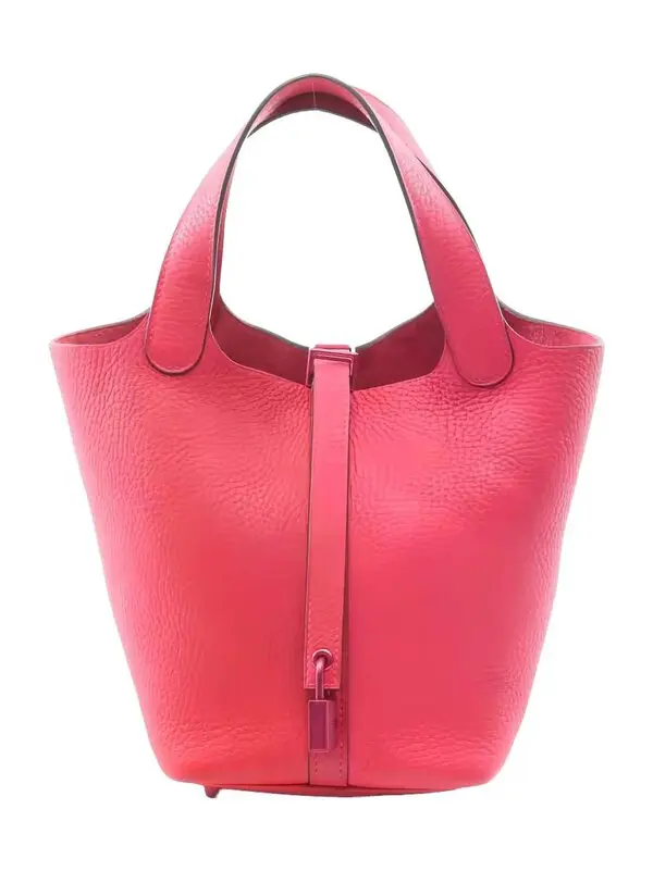 Hermès 2022 Pm Picotin Lock Tote Bag - Pink