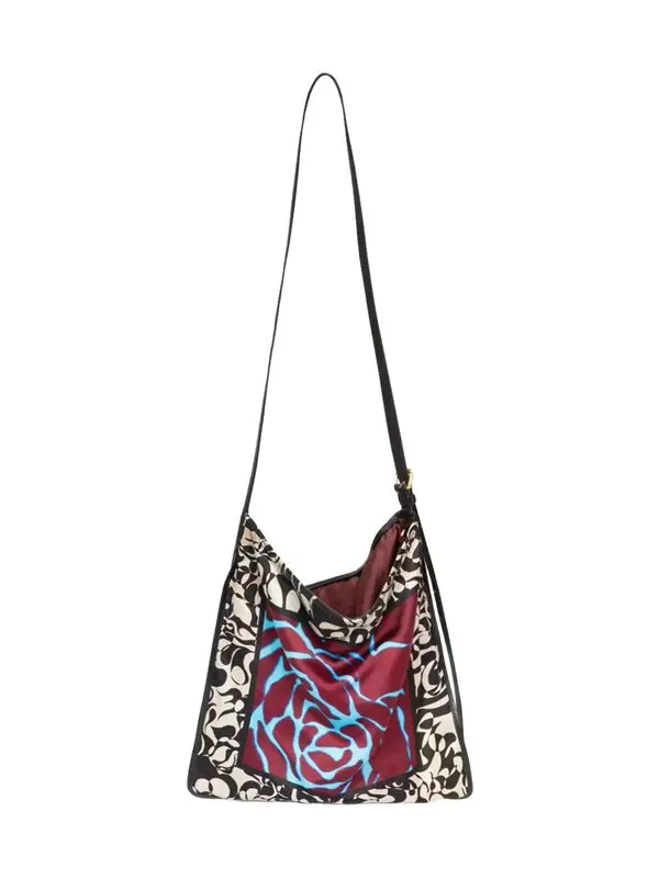 Dries Van Noten Graphic-print Shoulder Bag - Red